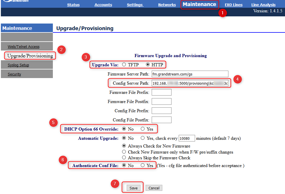 为3CX配置Grandstream FXO VoIP网关 - 58voip-3CX技术博客