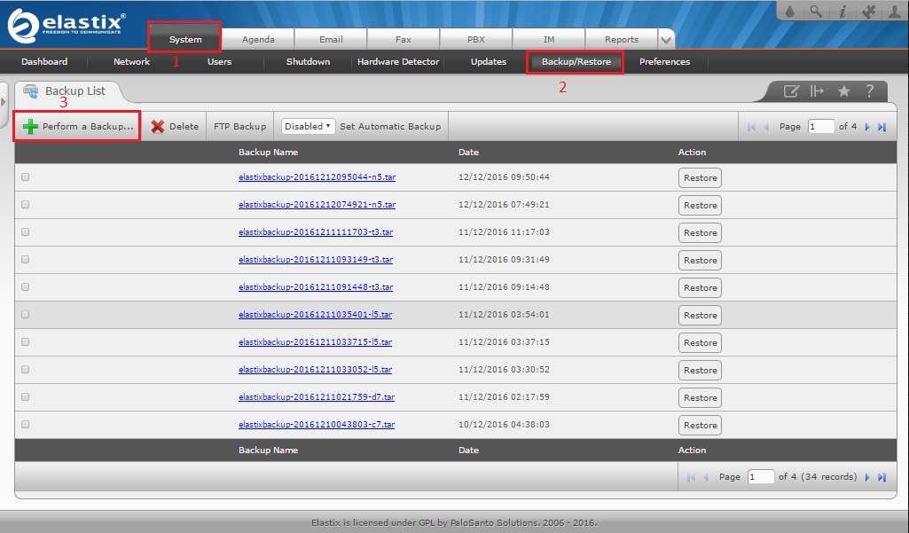 从Elastix 2.5或4.0迁移到Elastix 5 - 58VOIP企业通信博客
