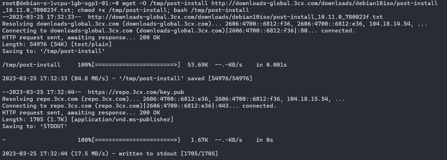 在Debian 10上使用脚本安装3CX - 58VOIP企业通信博客