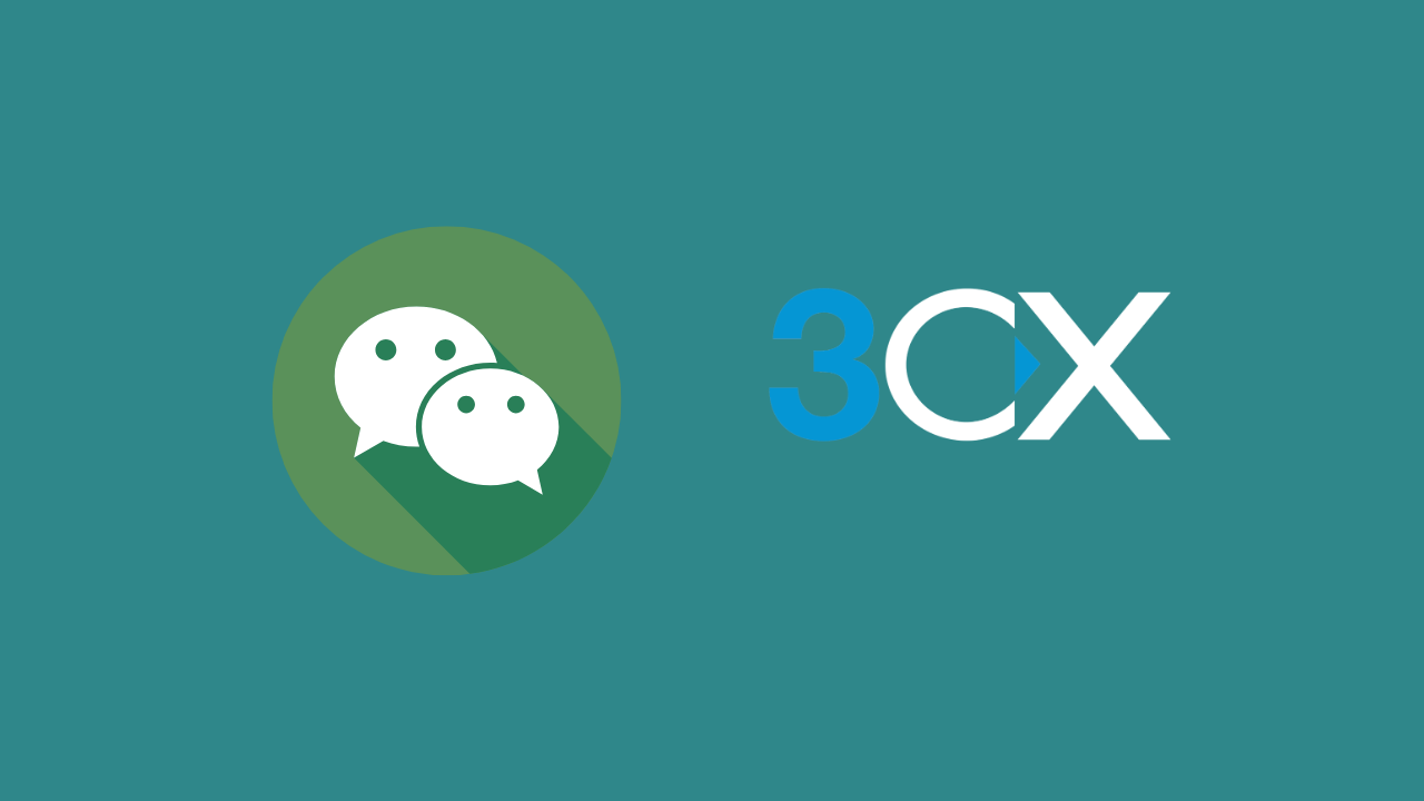 微信扫描二维码即可联系3CX分机用户 - 58VOIP企业通信博客